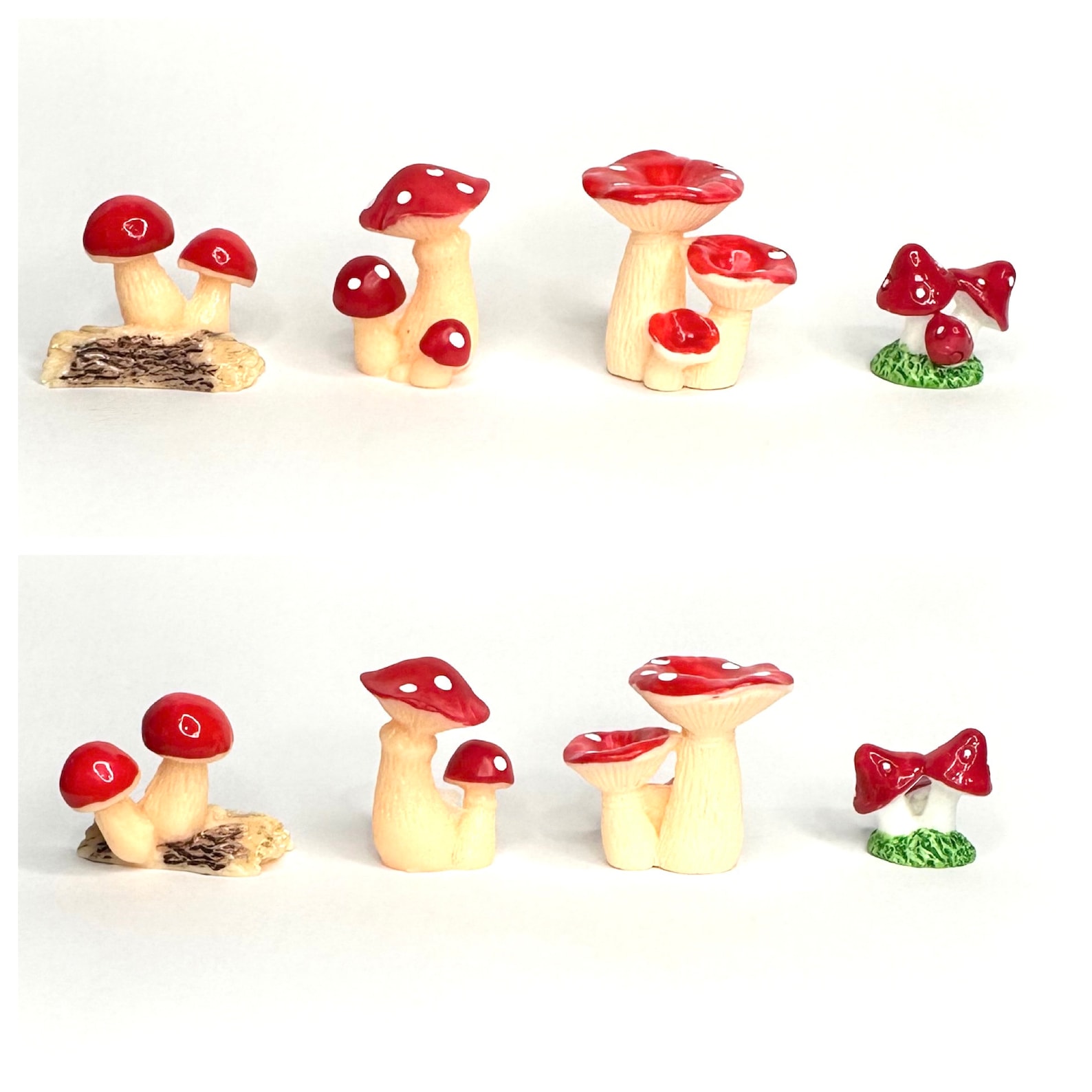 124 Pc Toadstool Mushroom Collection - Etsy