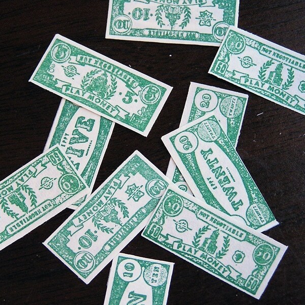 Play Money - Etsy