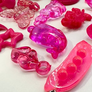 All Pink Premium Collection of Miniature Trinkets and Charms - Etsy