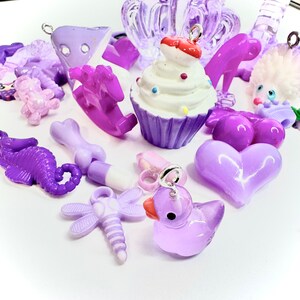 Purple Lovers Collection of Miniature Trinkets and Charms - Etsy
