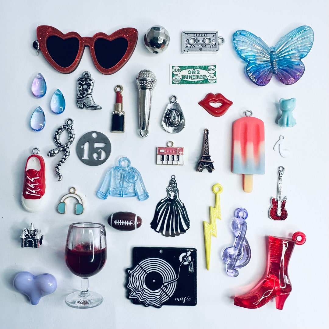 The Taylor Swift Collection of Charms, Trinkets and Miniatures - Etsy