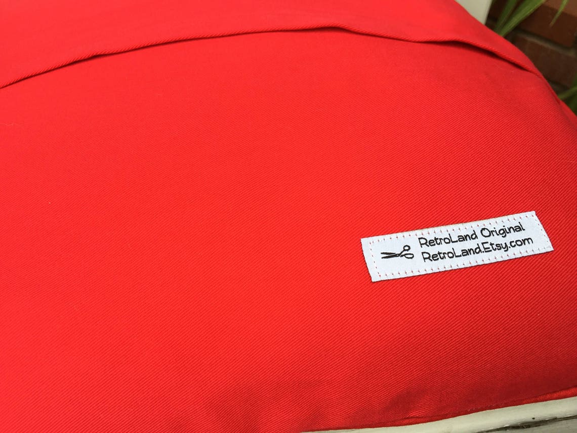 Retro Bowling Pillow Cover Alexander Henry Bowl For | Etsy