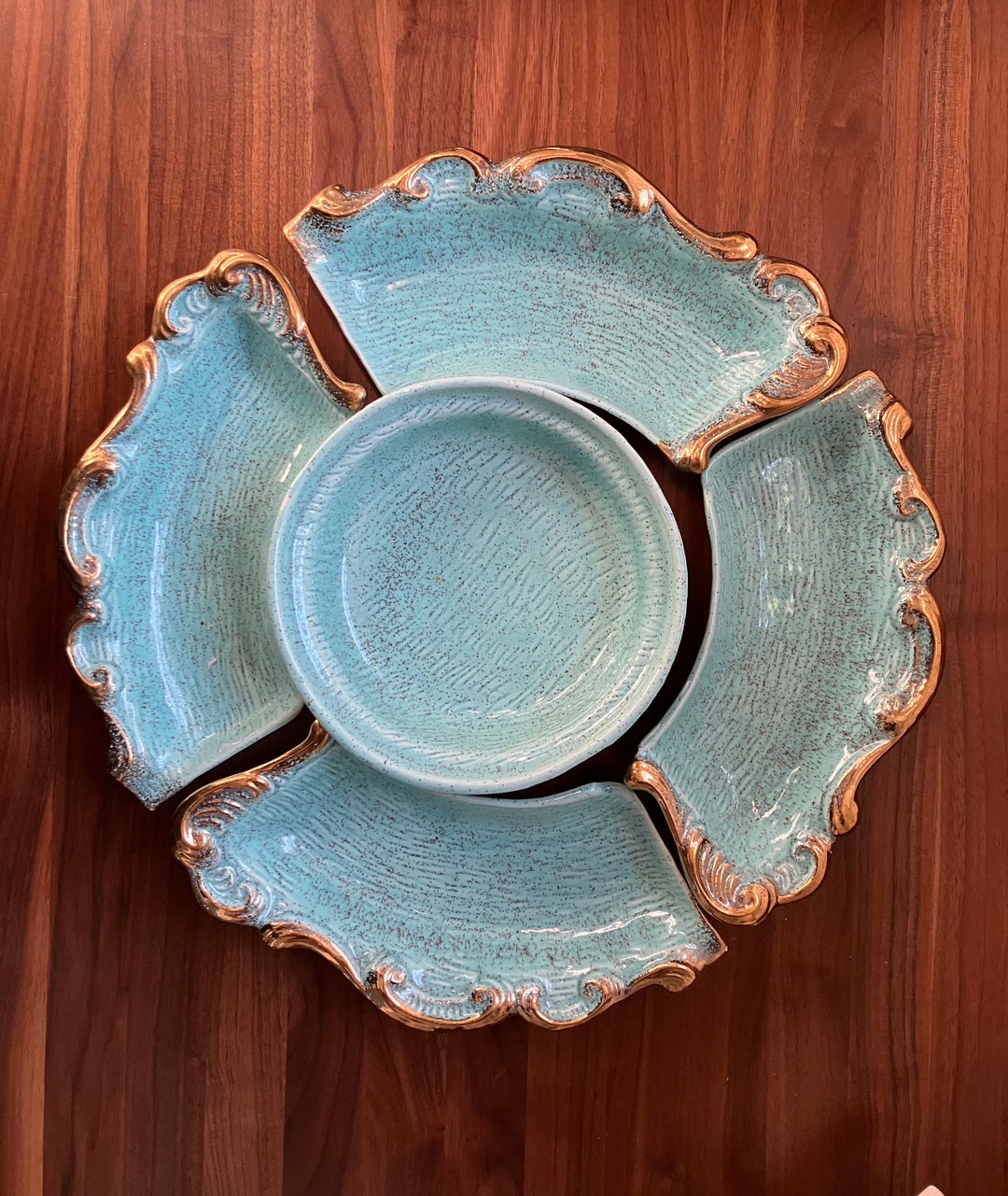 50’s Appetizer Set, MCM Appetizer Set, MCM Chip and Dip Set, Cal Style ...