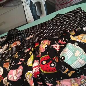 Glamping Trailer Apron, Ready to Ship, Retro Trailer Apron, Trailer ...