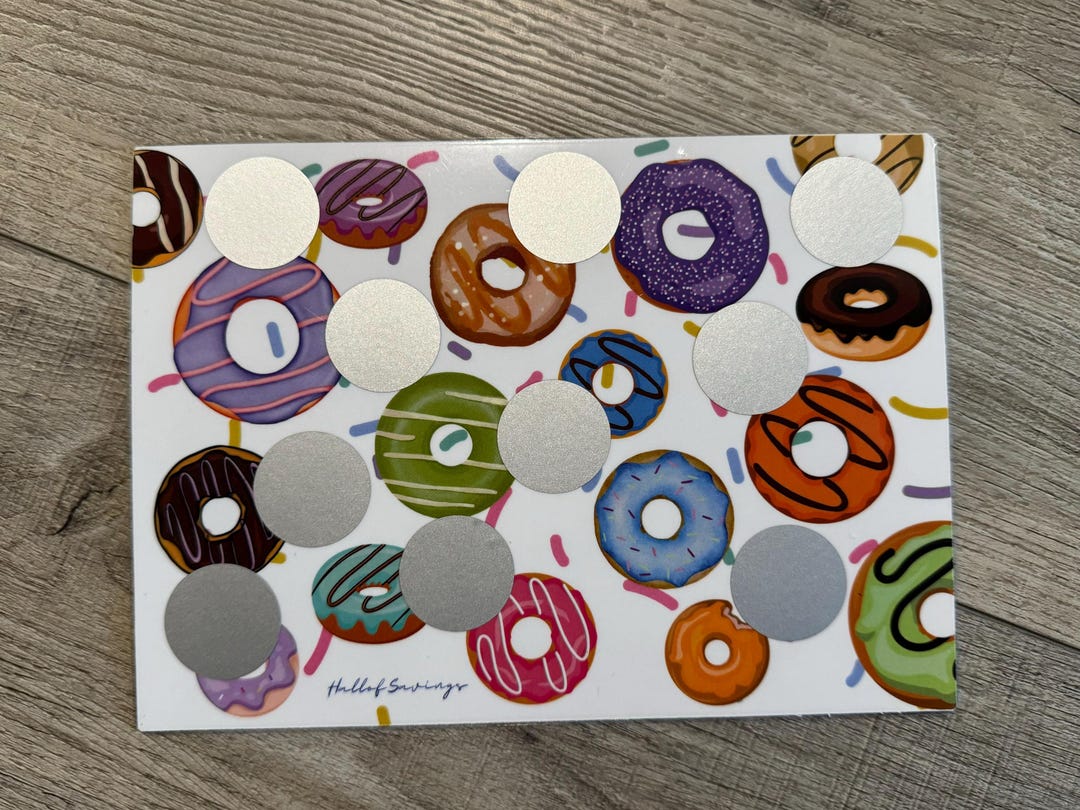 Mystery Scratch off Savings Challenge - Etsy