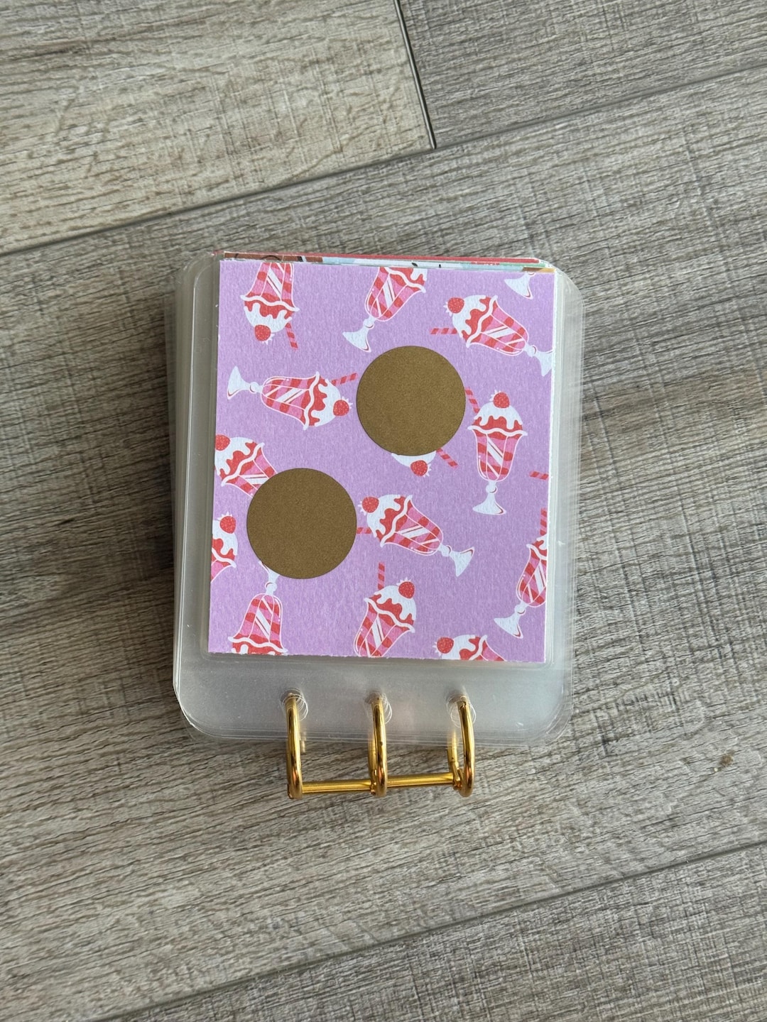 Mystery Scratch off Savings Mini Binder - Etsy