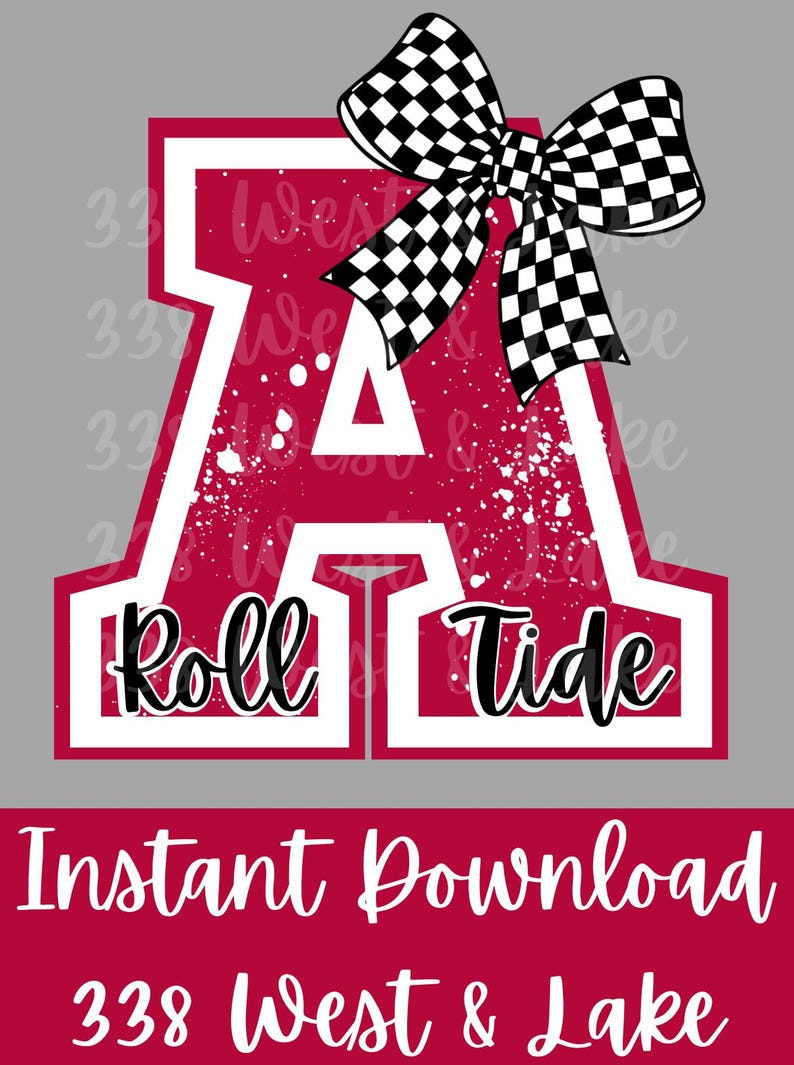 Alabama; Roll Tide PNG - Etsy