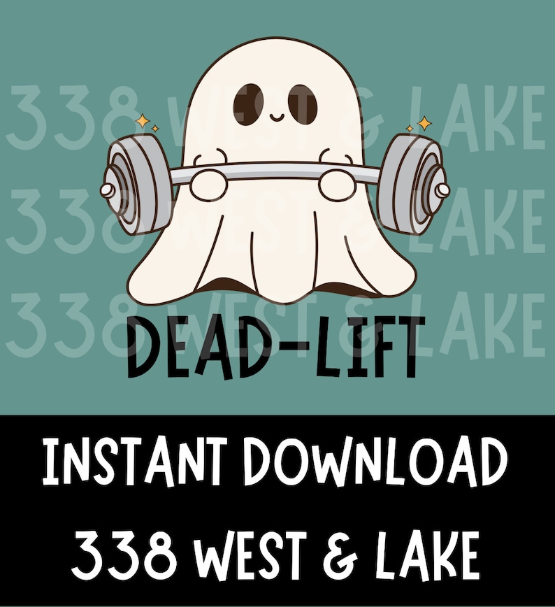 Dead Lift Ghost Png - Etsy