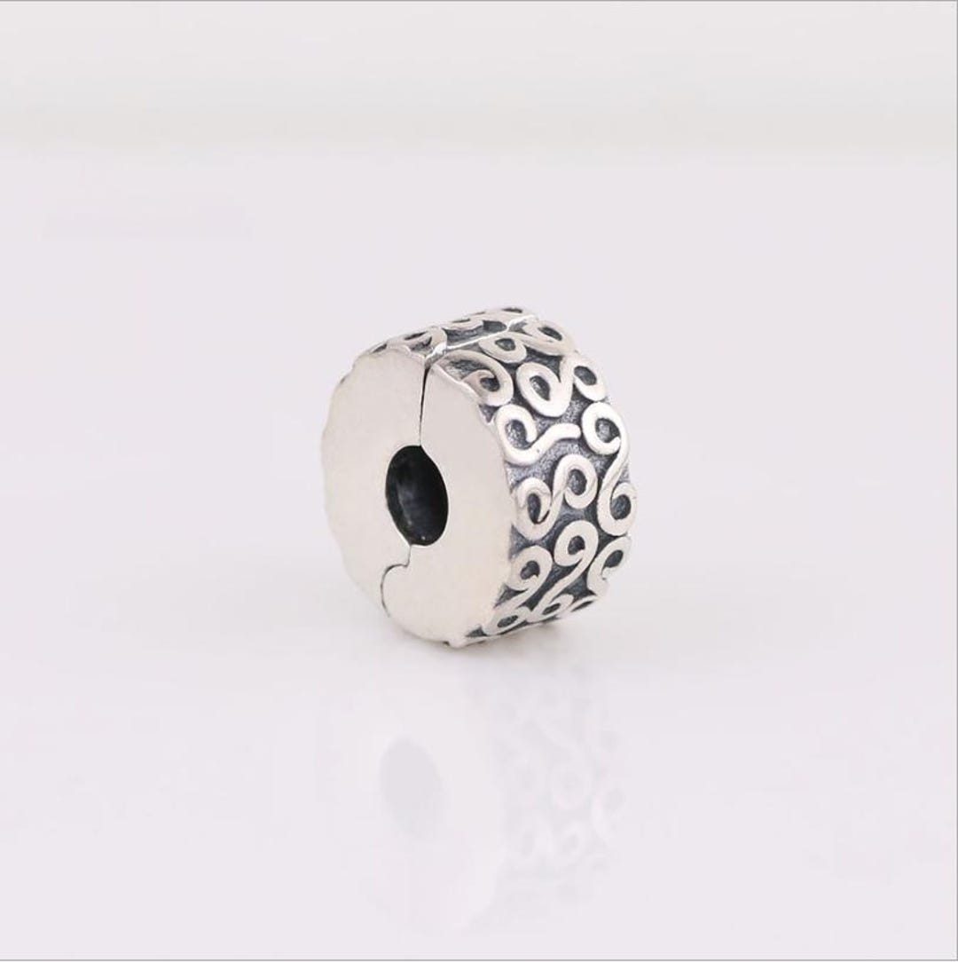 Pandora Silver Swirl Clip Charms Brand New - Etsy