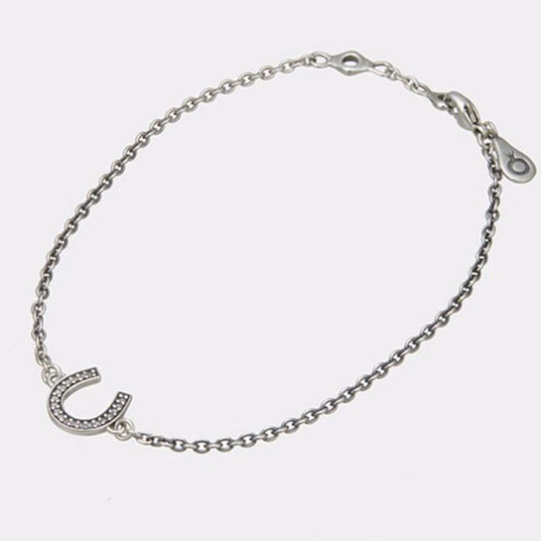 Pandora Silver Symbol of Luck Horseshoe With Cz Bracelet - Etsy