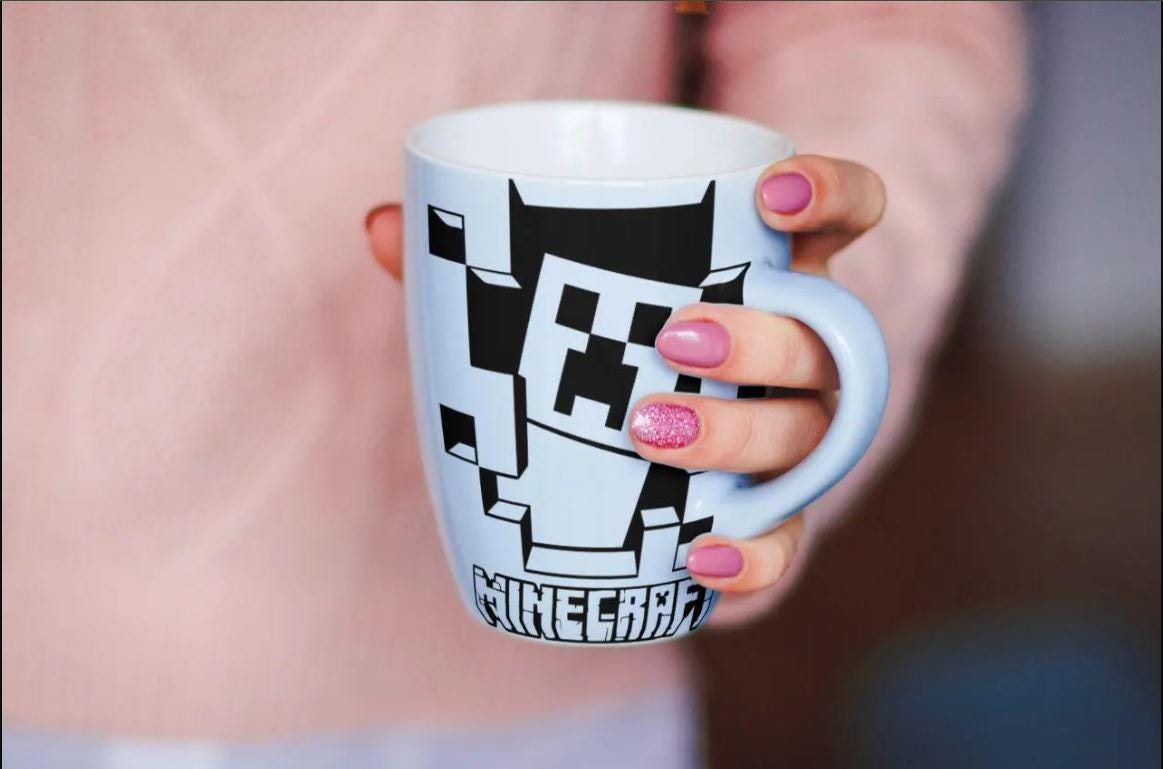 Paquete de SVG de Minecraft, Clipart de Minecraft, Silueta de Minecraft ...