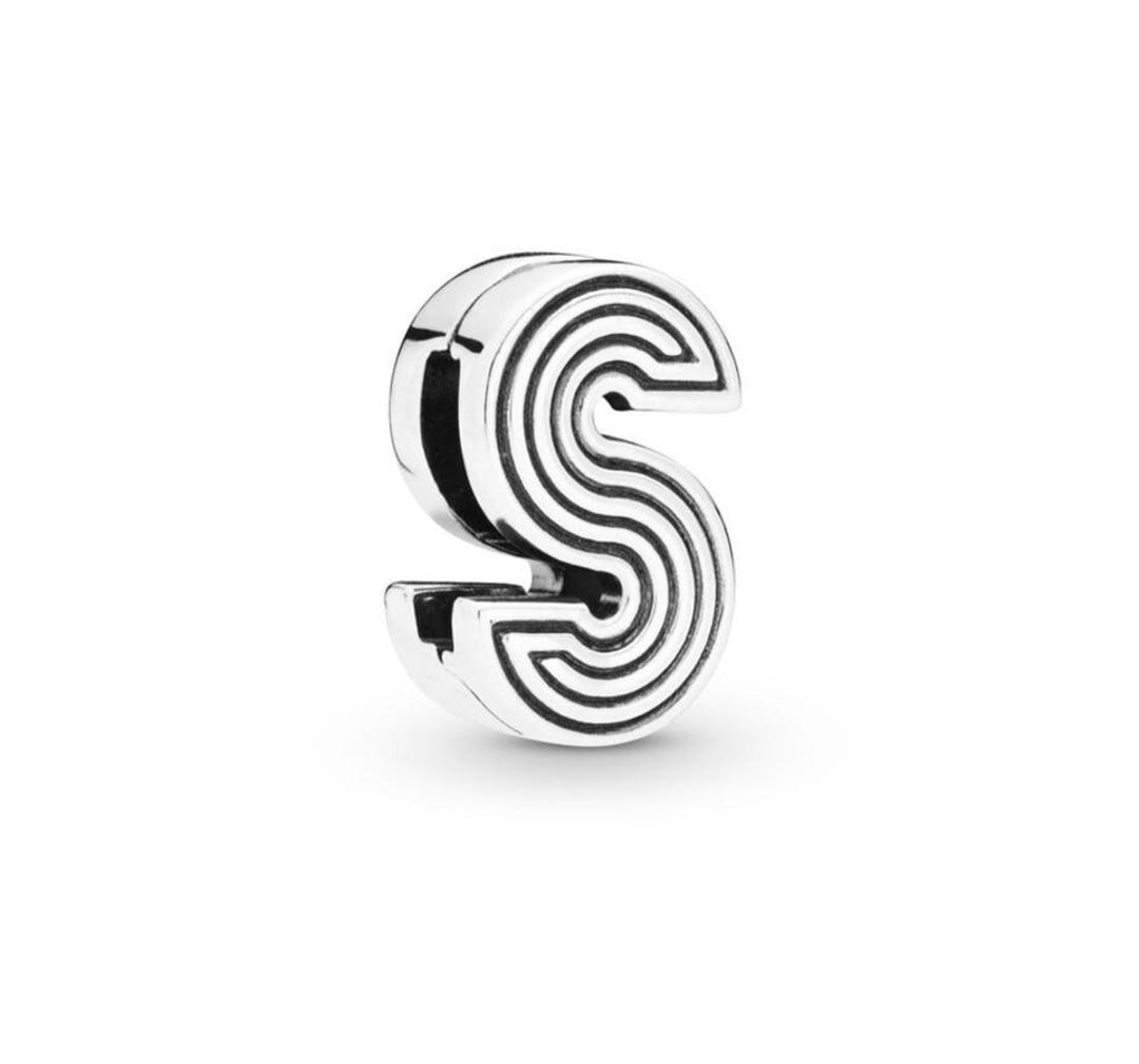 Pandora Alphabet Letter A-z Clip Initial, Symbol Reflexions Charm New ...
