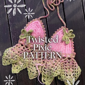 Twisted Pixie Top PATTERN - Etsy