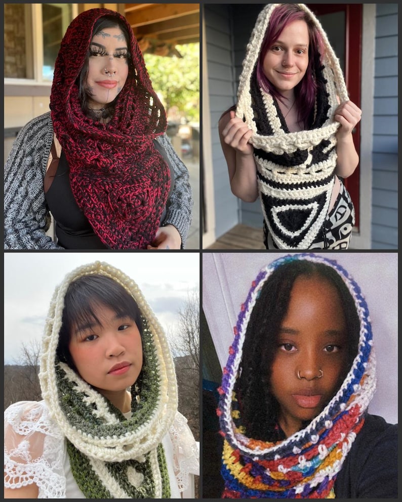 The Whimsy Hood - PATTERN - Etsy