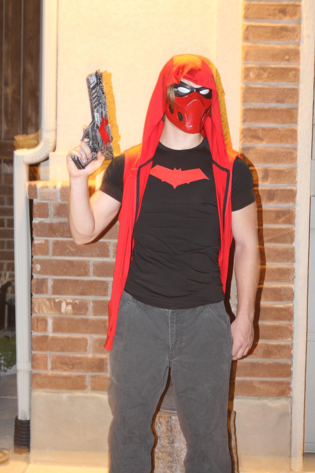 Red Hood Outlaw Full Costume With Props - Etsy