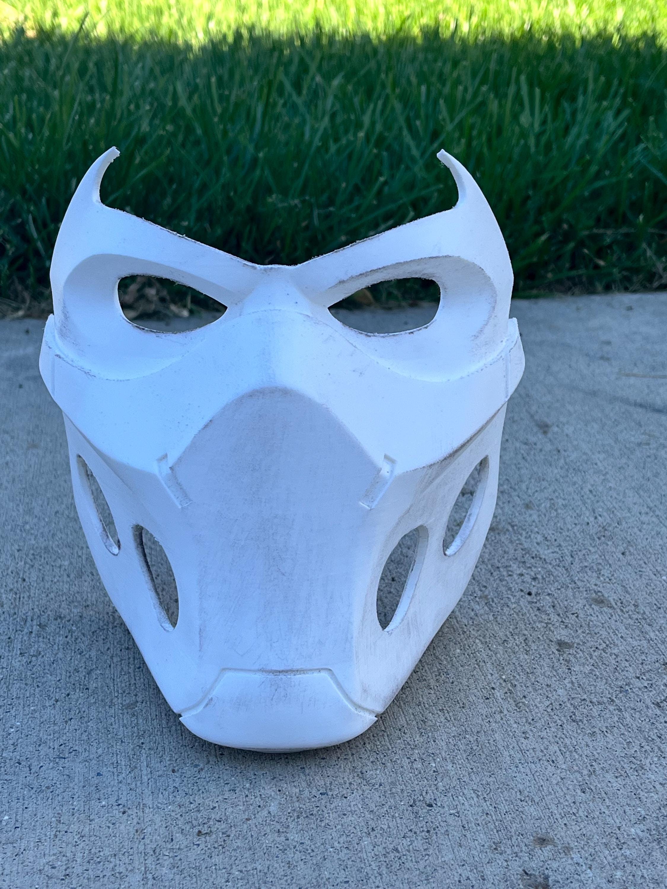 Red Hood Outlaw Custom 3d Printed Mask(raw Print) - Etsy