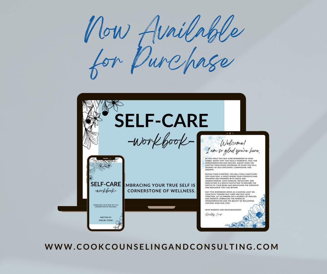 Self-care Workbook: 37 Pages of Psychoeducation & Activities Written ...