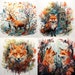 31 Woodland Fox Clipart, Autumn Forest Digital Art, Printable Fox ...