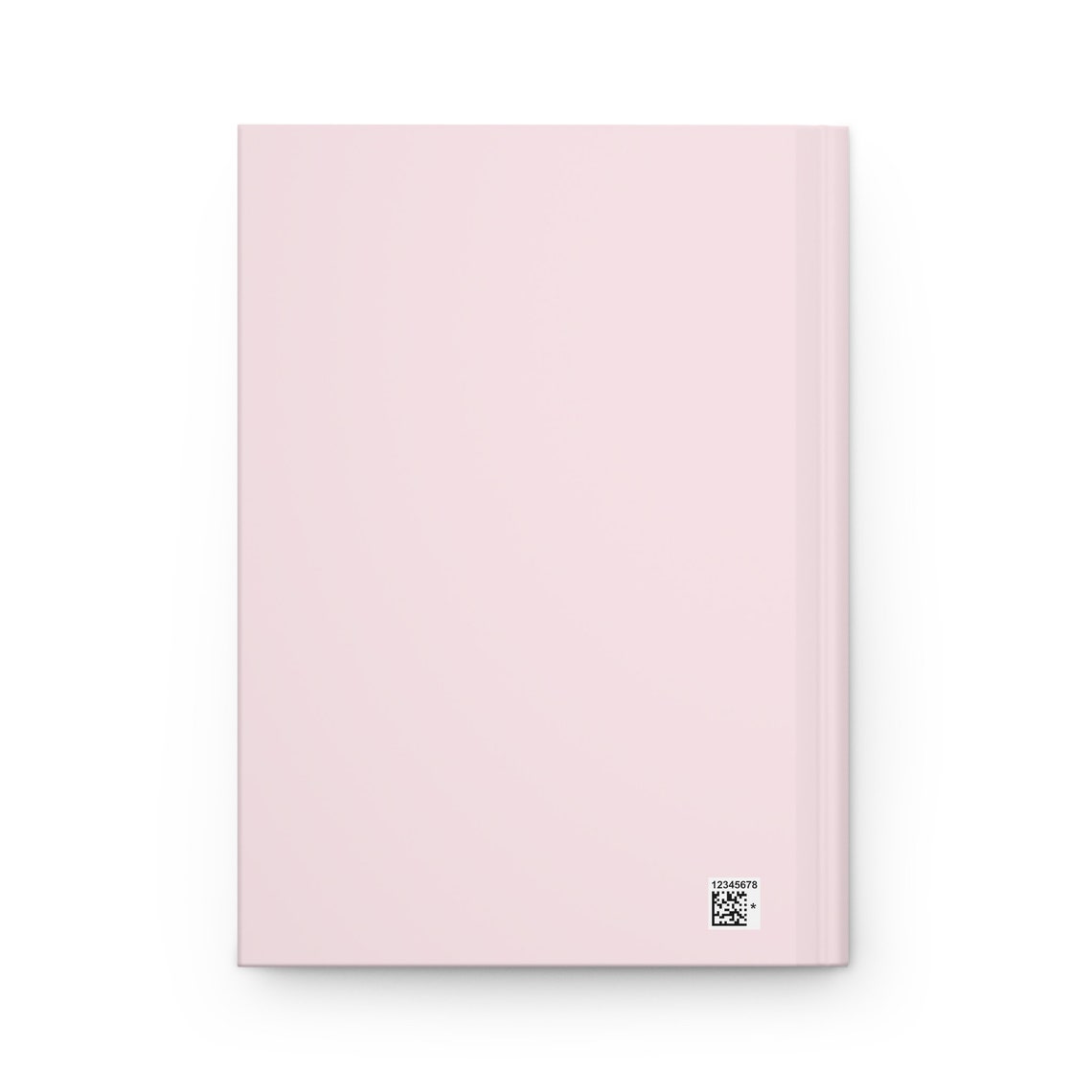 Coquette Pastel Pink Hardcover Journal With Bow Cute Aesthetic Notebook ...