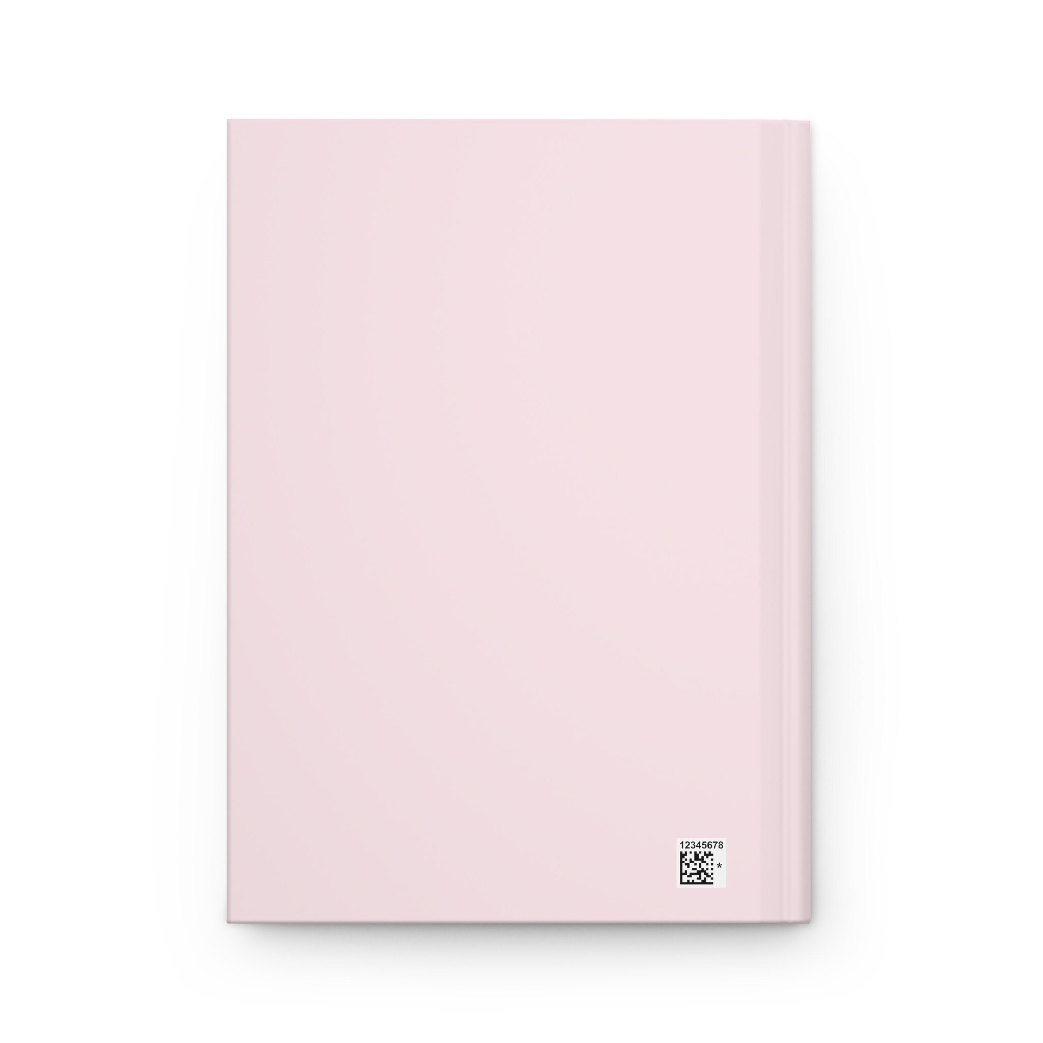 Coquette Pastel Pink Hardcover Journal With Bow Cute Aesthetic Notebook ...