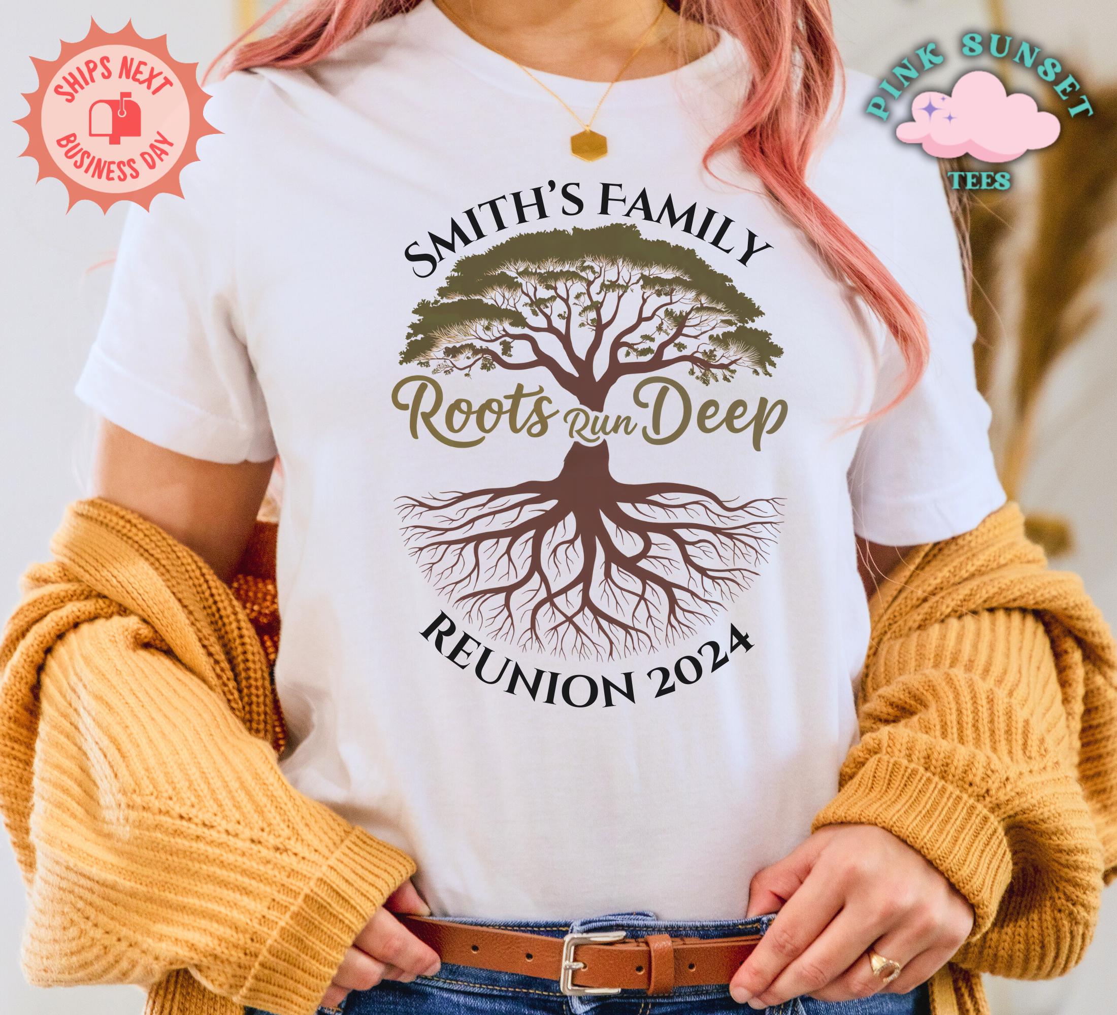 Family Reunion Name Shirts Personalized Family Gathering Tees ...