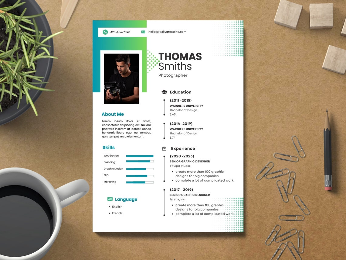 Turn Your Existing Resume Into Unique Professional Design Plus Cover ...
