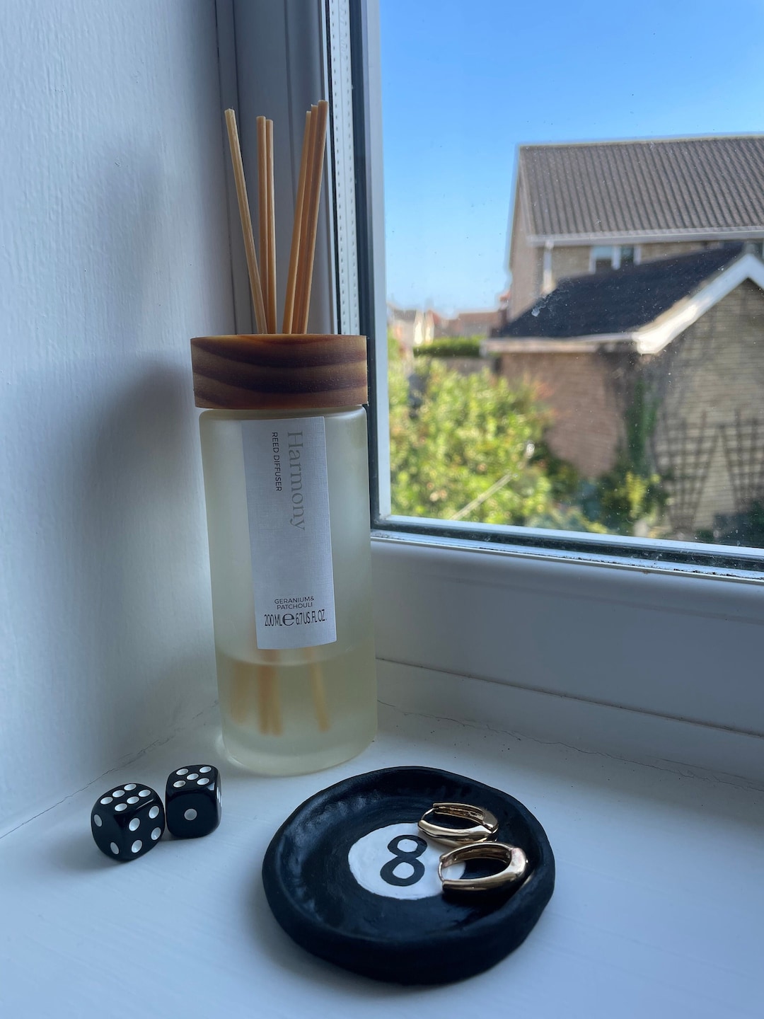 8-ball Trinket Dish / Decorative Jewellery Dish / Pool Themed Gift ...