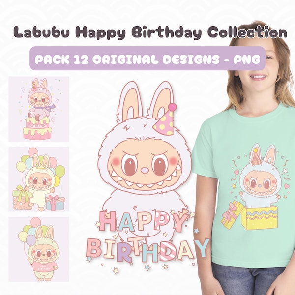 Labubu Papercraft - Etsy