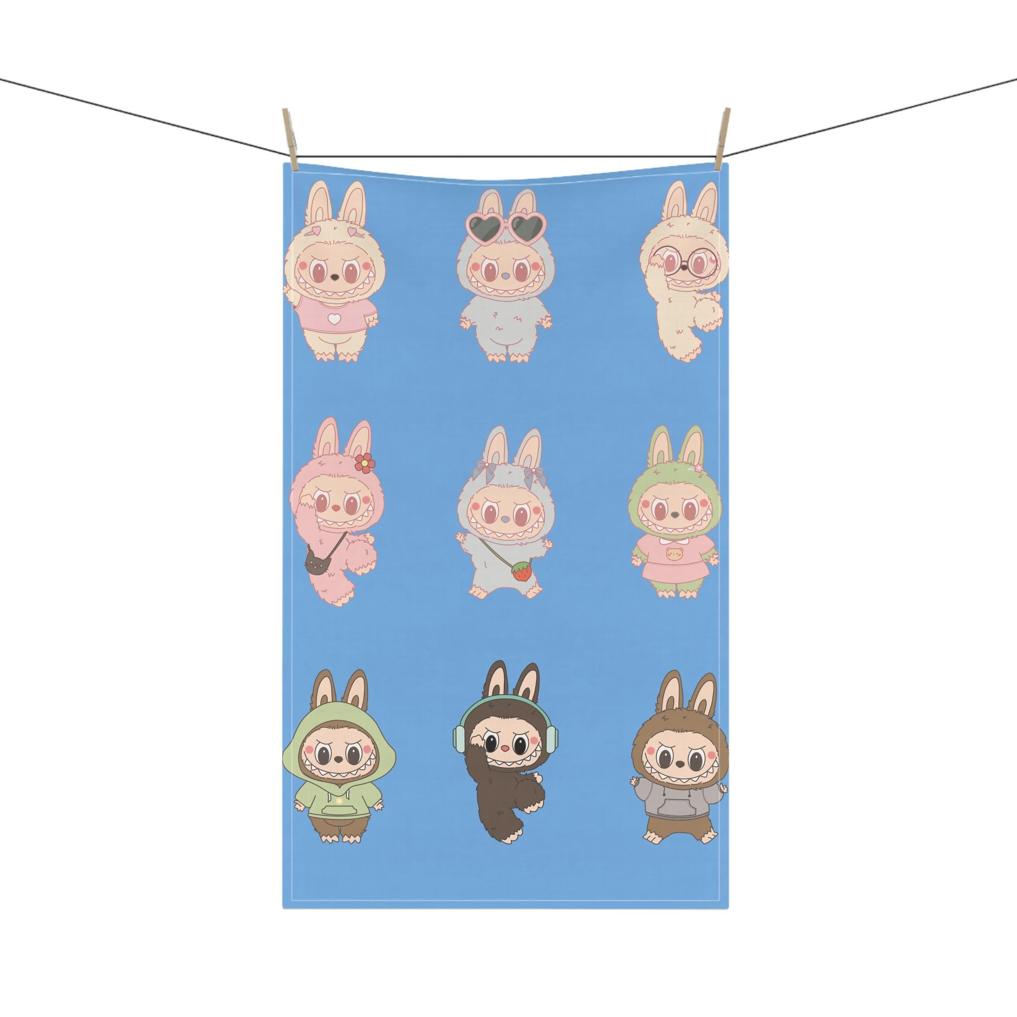 Paquete 12 lindos labubu para descarga digital, Diseño original Labubu ...