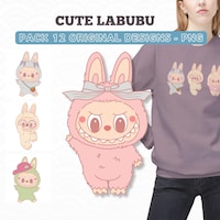 Pink Labubu - Etsy