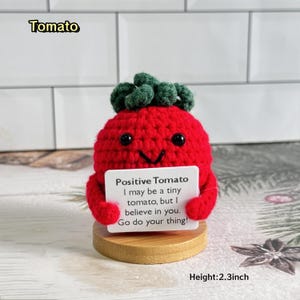 Adorable Crochet Positive Vegetables-crochet Pickle/carrot/tomato ...