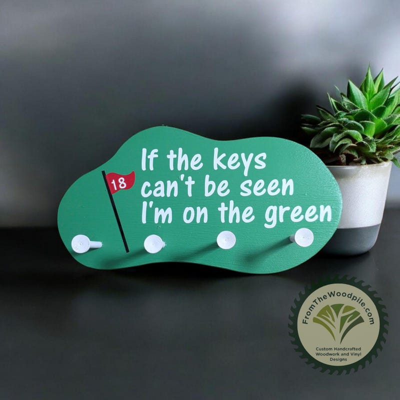 Wood Key Holder Funny - Etsy