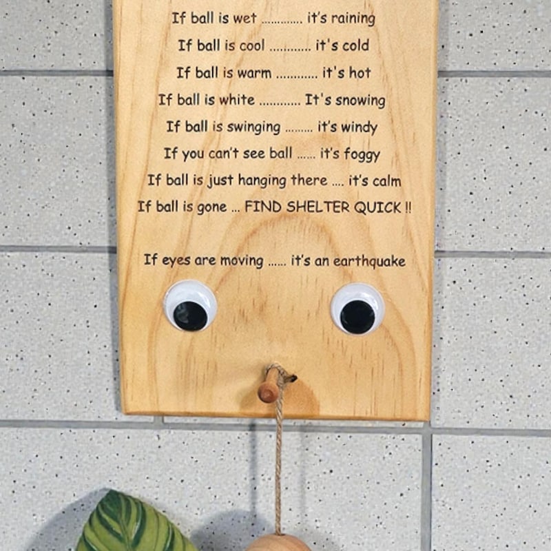 Weather Forecast Sign - Etsy