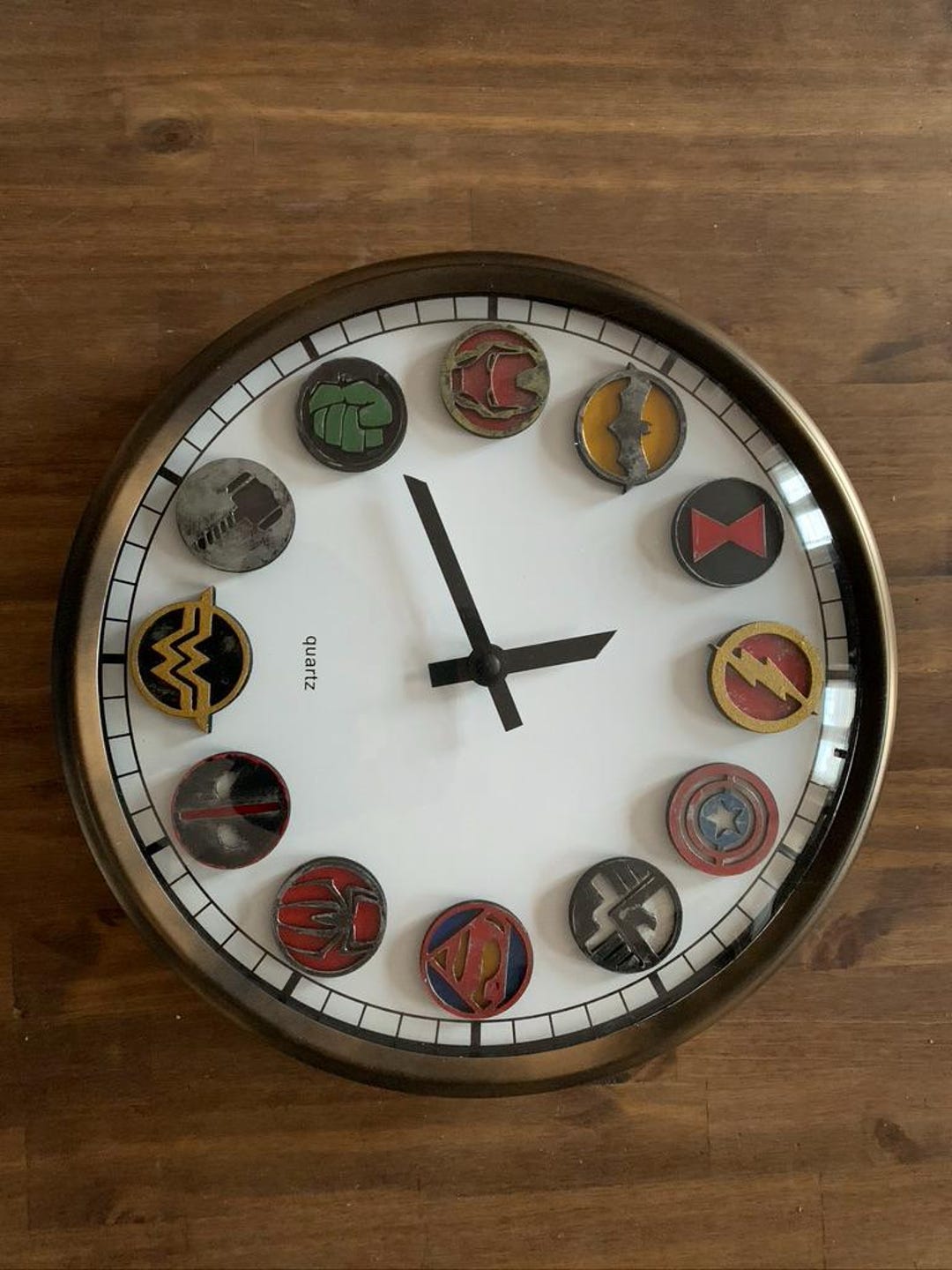 Customized Marvel Clock - Diy - Etsy