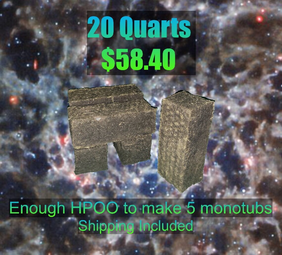 20 Quarts Horse Poo Bricks for DIY Manure Based Mushroom Substrate - Etsy