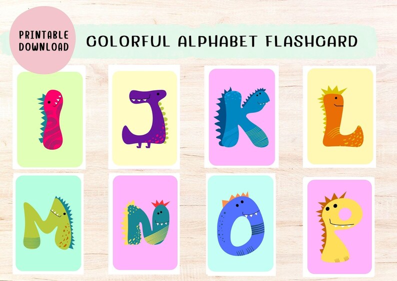 Printable Flashcards L Alphabet Flashcards ABC Letters Classroom Decor ...