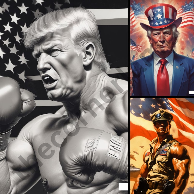 Donald Trump Clipart - Etsy