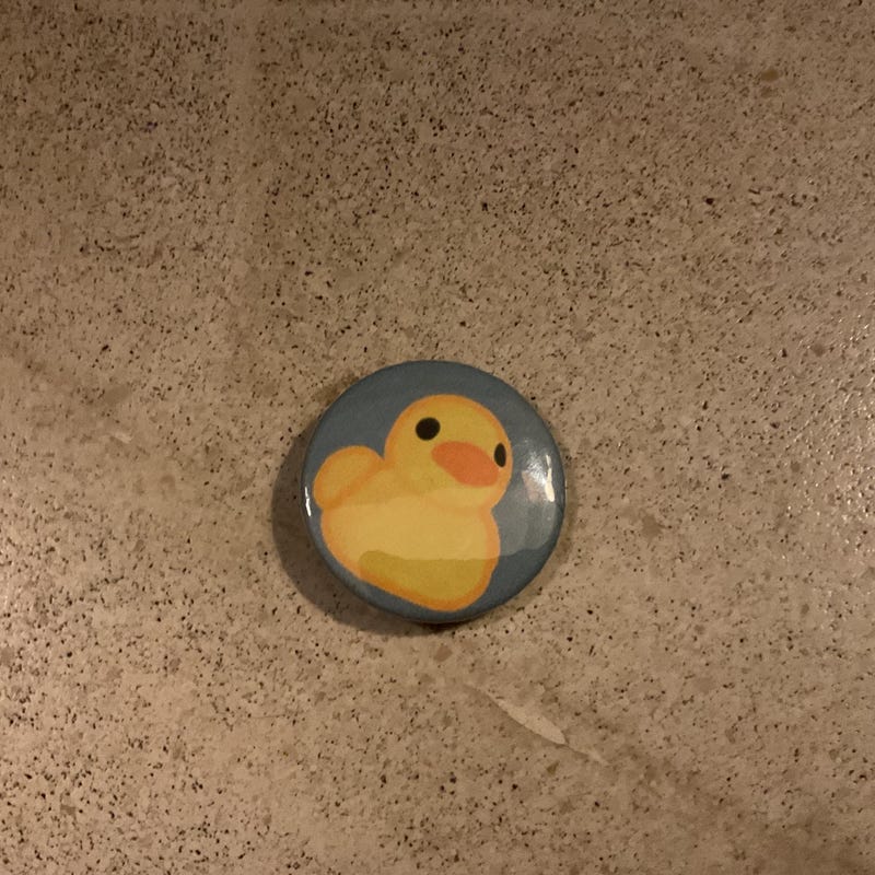 Duck Brooch - Etsy
