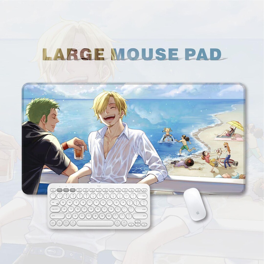 ONE PIECE Sanji Roronoa Zoro Desk Mat Large Mouse Pad,gaming Mouse Pad ...