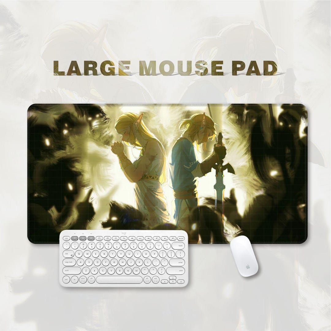 The Legend of Zelda Desk Mat Large Mouse Pad,gaming Mouse Pad, Gamers ...