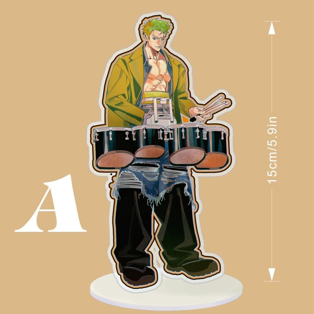 Anime One Piece Nami, Robin, Zoro, Luffy, Sanji, Acrylic Stand, One ...