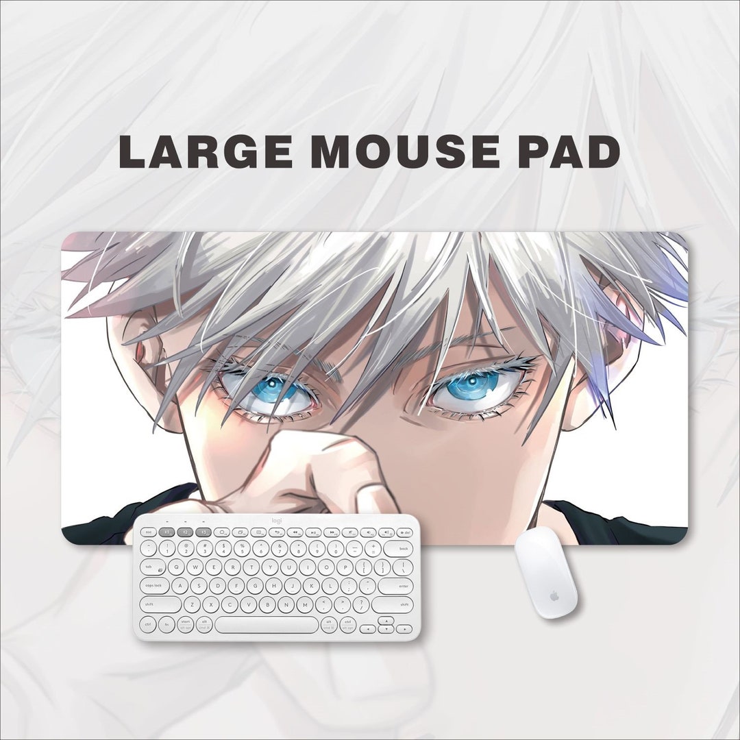 Jujutsu Kaisen Satoru Gojo Desk Mat Large Mouse Pad, Gaming Mouse Pad ...