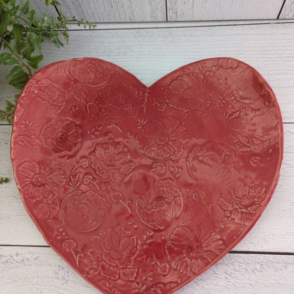 Heart Shaped Platter - Etsy