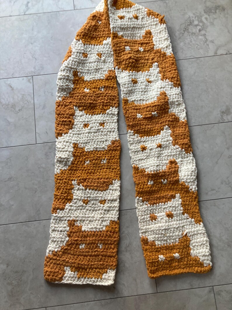 Cat Scarf - Etsy
