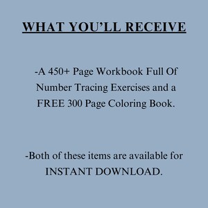 450 Number Tracing Worksheets, Traceable Numbers, Preschool Worksheets ...