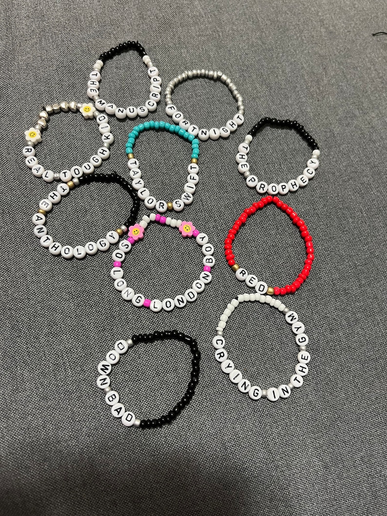 Custom Friendship Bracelets - Etsy