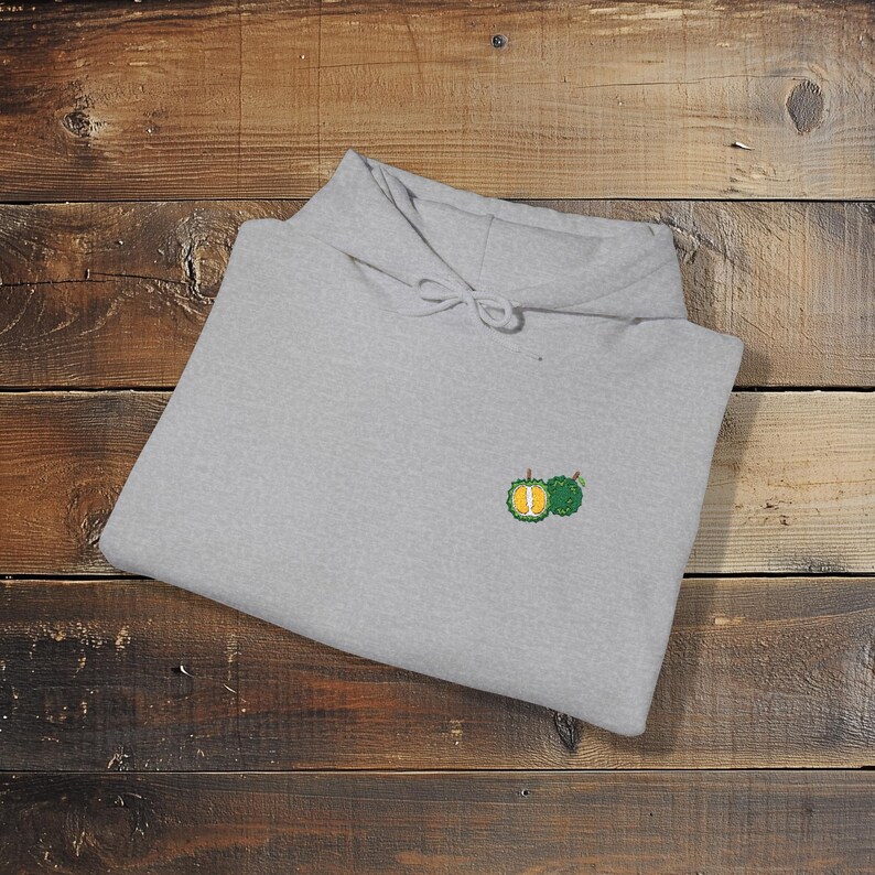 Durian Hoodie, Durian Shirt, Durian Fruit, Durian Hooded Sweatshirt ...
