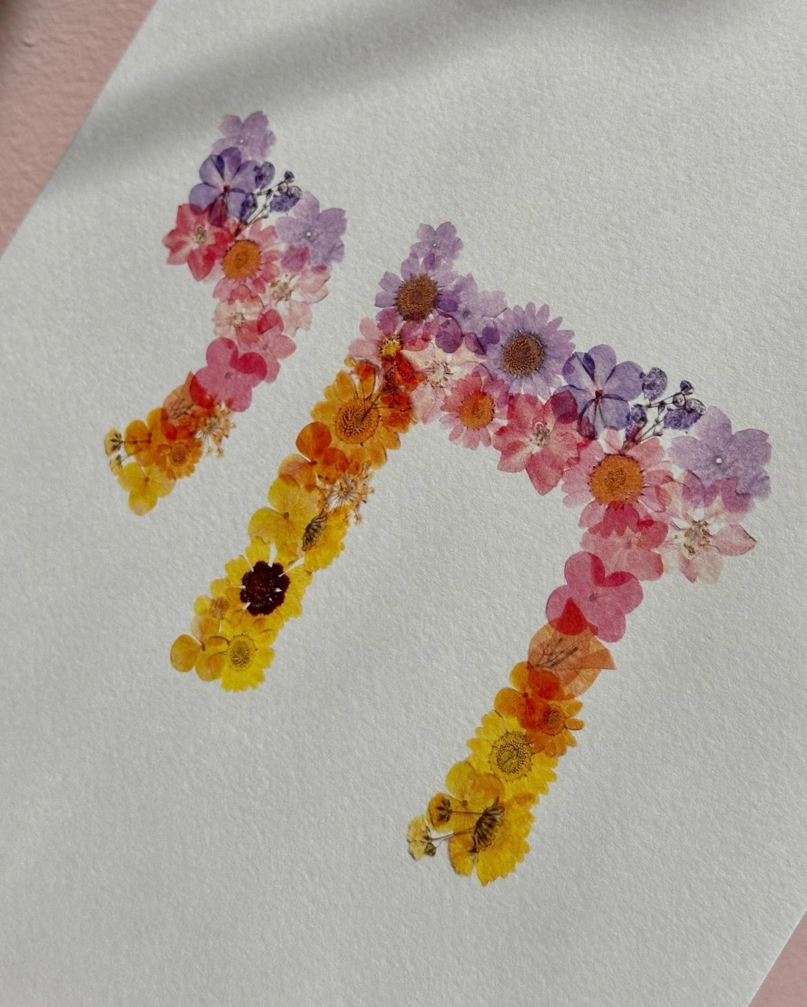 Floral Chai Art Print: Hebrew Letters, Jewish Home Decor - Etsy