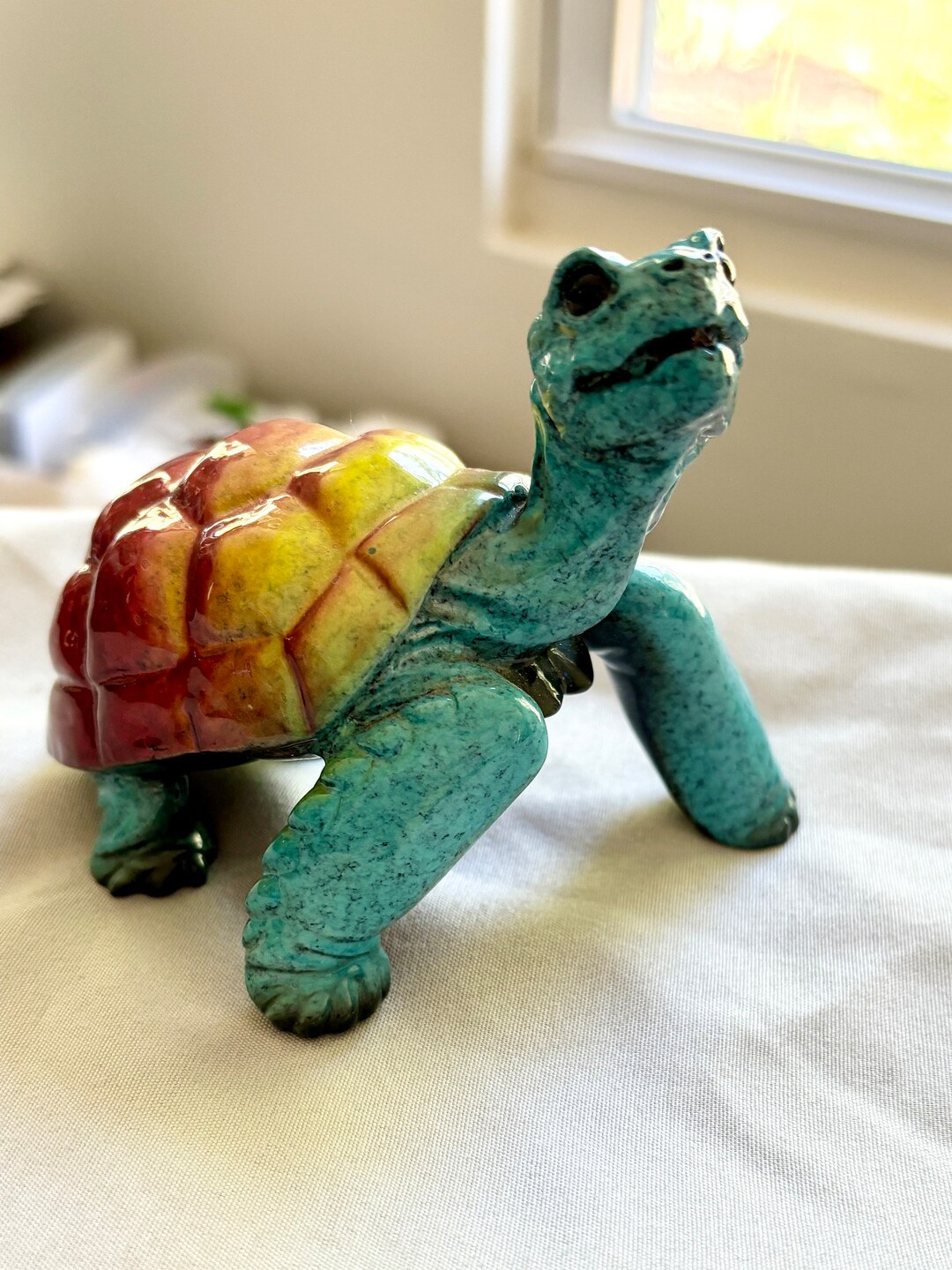Vintage Kitty's Critters harry the Turtle Figurine, Artist Signed ...