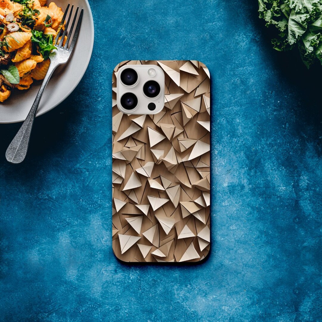 Origami Wood Style Slim Case - Etsy